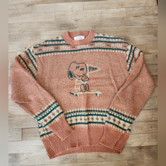 Arrow | Sweaters | Vintage Snoopy Peanuts Rah Rah School Rally Sweater ...